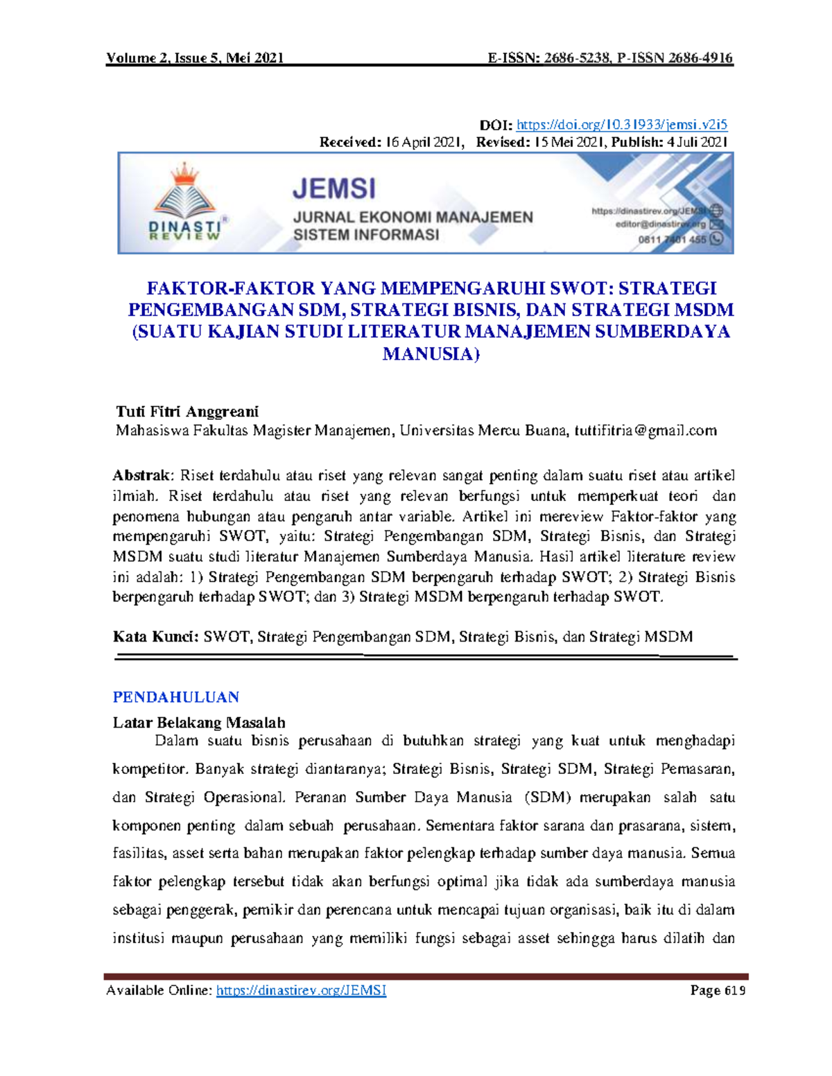 588-Article Text-1226-1-10-20210704 - DOI: doi/10.31933/jemsi.v2i ...