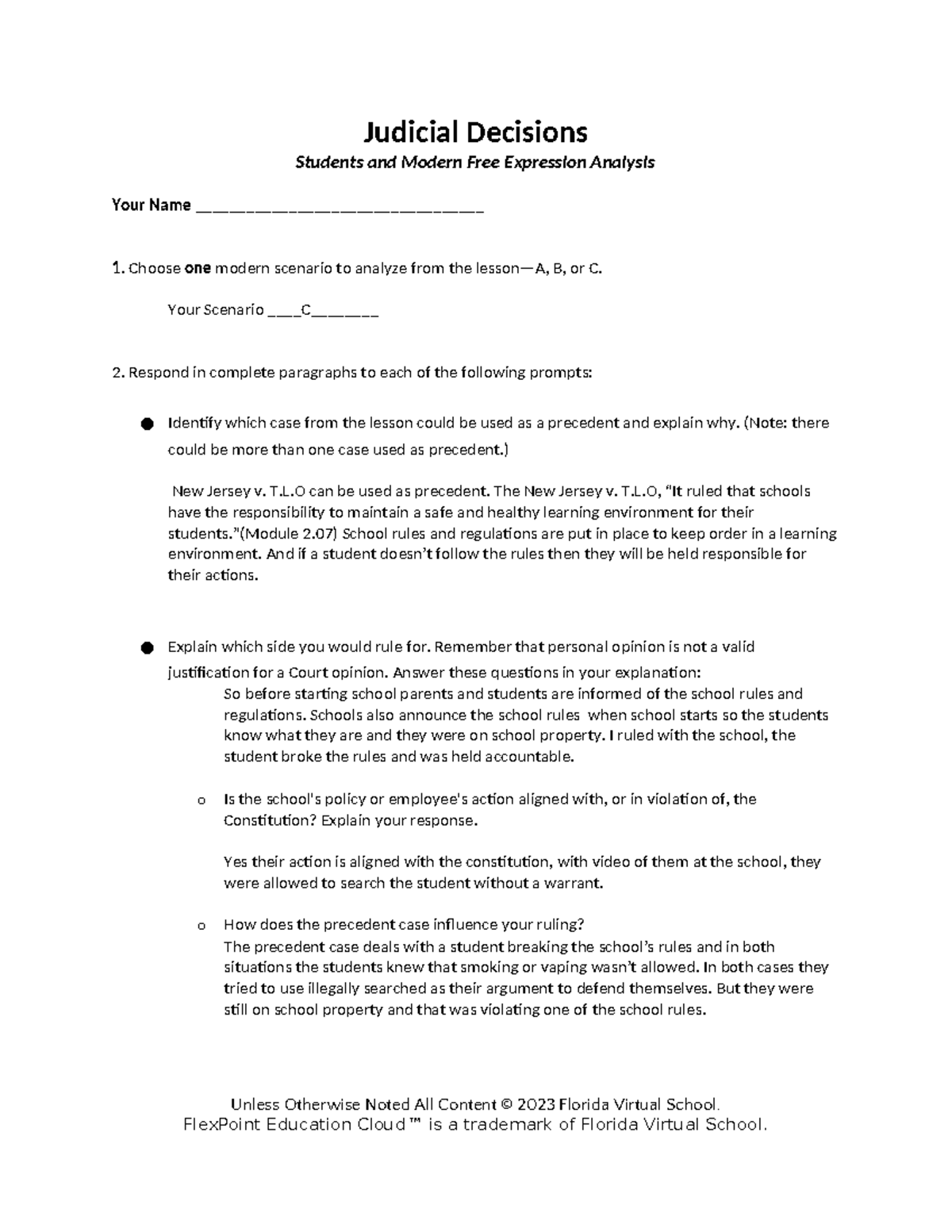 Judicial decisions template (Jose Morphew) - Judicial Decisions ...