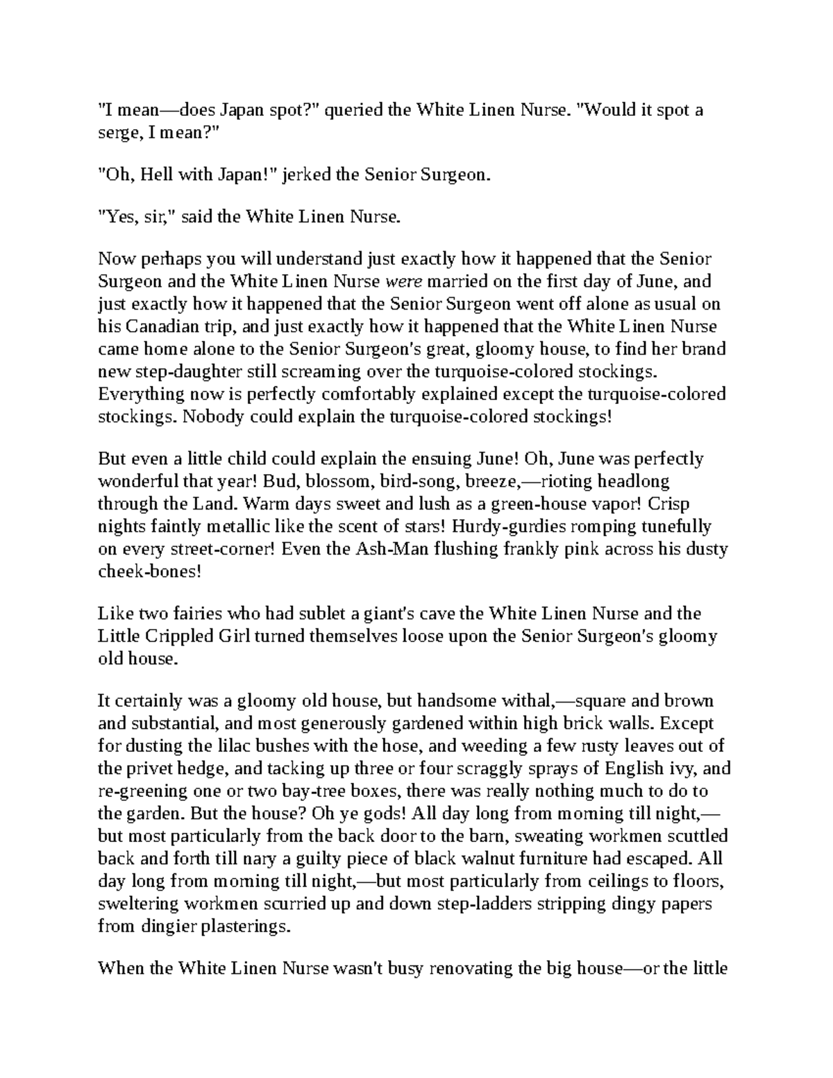 Lecutre notes ilustration for literatur - "I mean—does Japan spot ...