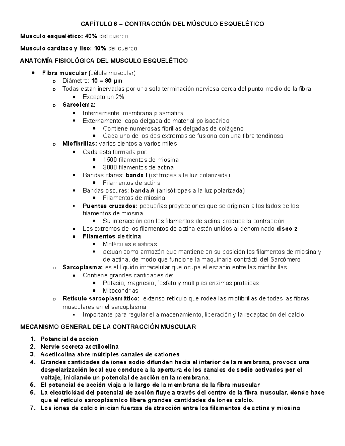 Capitulo 6 - Guyton y Hall: Tratado de fisiología médica. - CAPÍTULO 6 ...