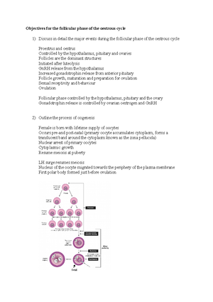 Practice Questions for Animal Reproduction - 1 of 25 Animal ...