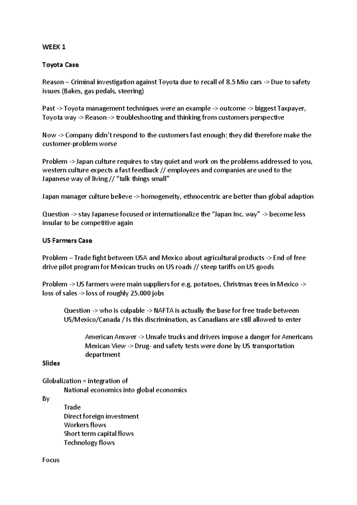 IM - Readings Summary - Warning: TT: undefined function: 32 WEEK 1 Toyota Case Reason – Criminal ...