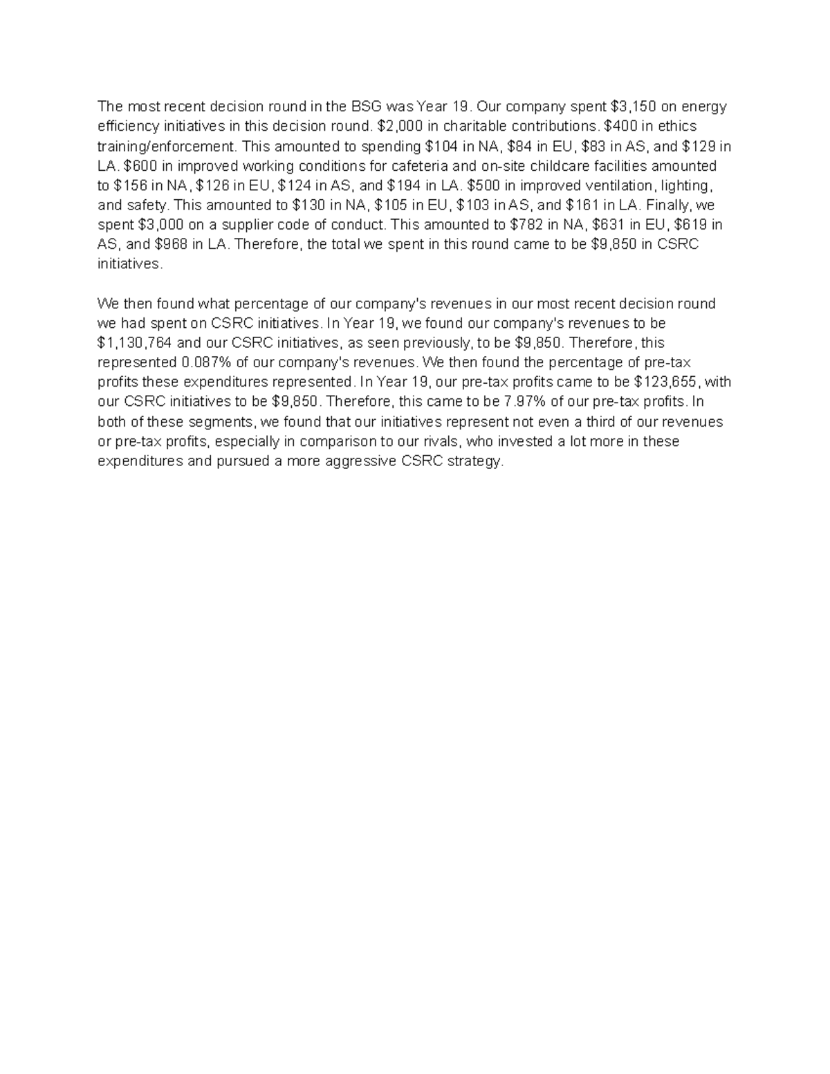 Untitled Document Strategic Mgmt With Mayer Capstone Course Lecture