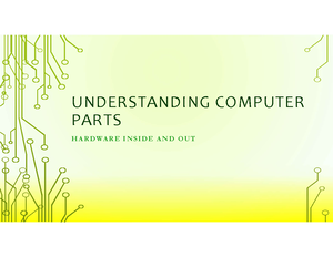 5a - Midterm Review - COMP Midterm Review Agenda Overview of course so ...