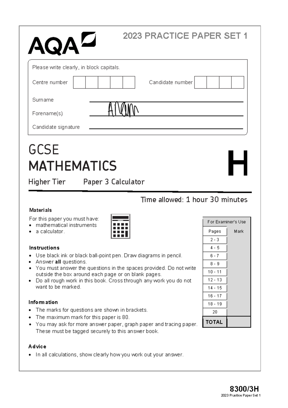 8300-gcse-maths-practice-paper-set-1-3h-question-paper.321527030 3 ...