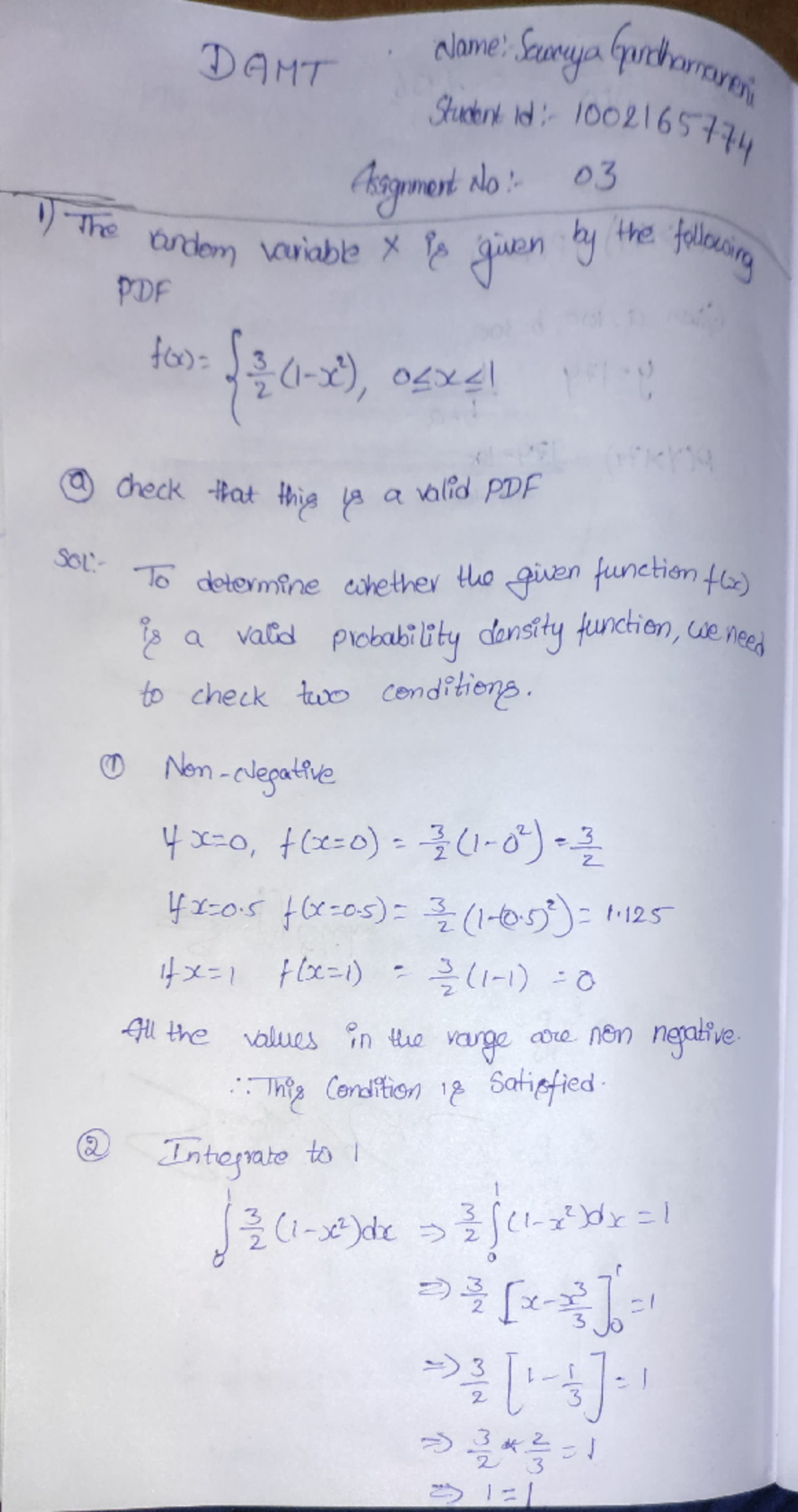 Damt 03 Data Analysis And Modelling Techniques Assignment 03 Dant