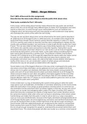 DD105 - OU - Introduction to criminology - Studocu