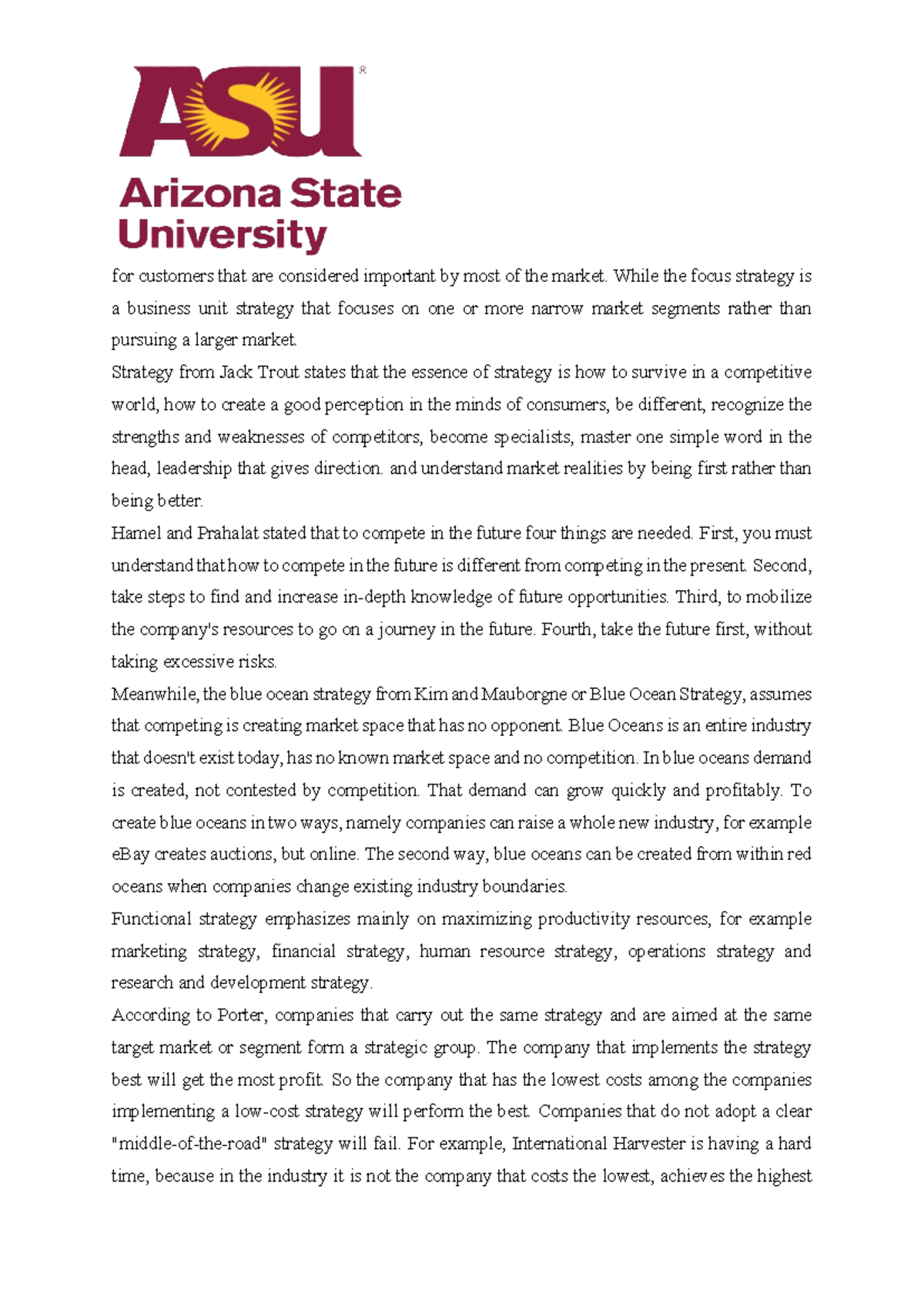 Lecture Notes and Summaries From New Material Economic Study in Arizona ...