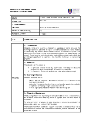 PAST YEAR ECW435 2015 - Civil Engineering - Studocu