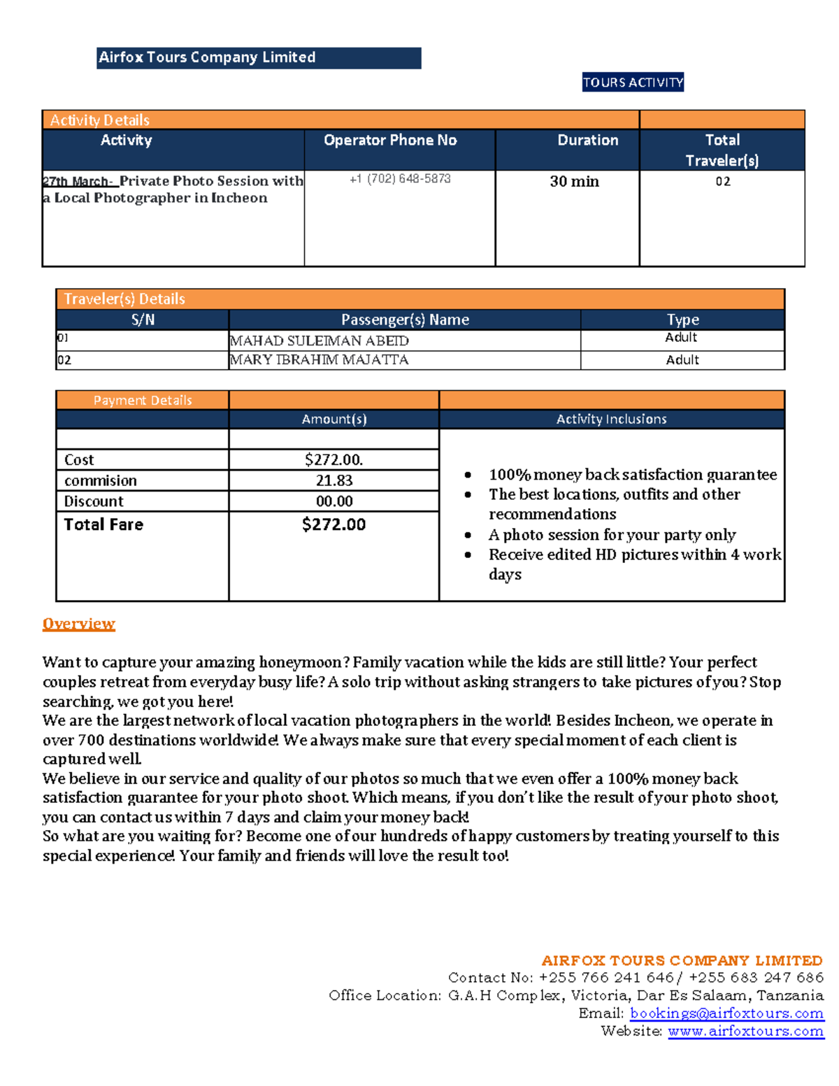 Activity Reservation Template-1-10-6 - intoduction to administrative ...