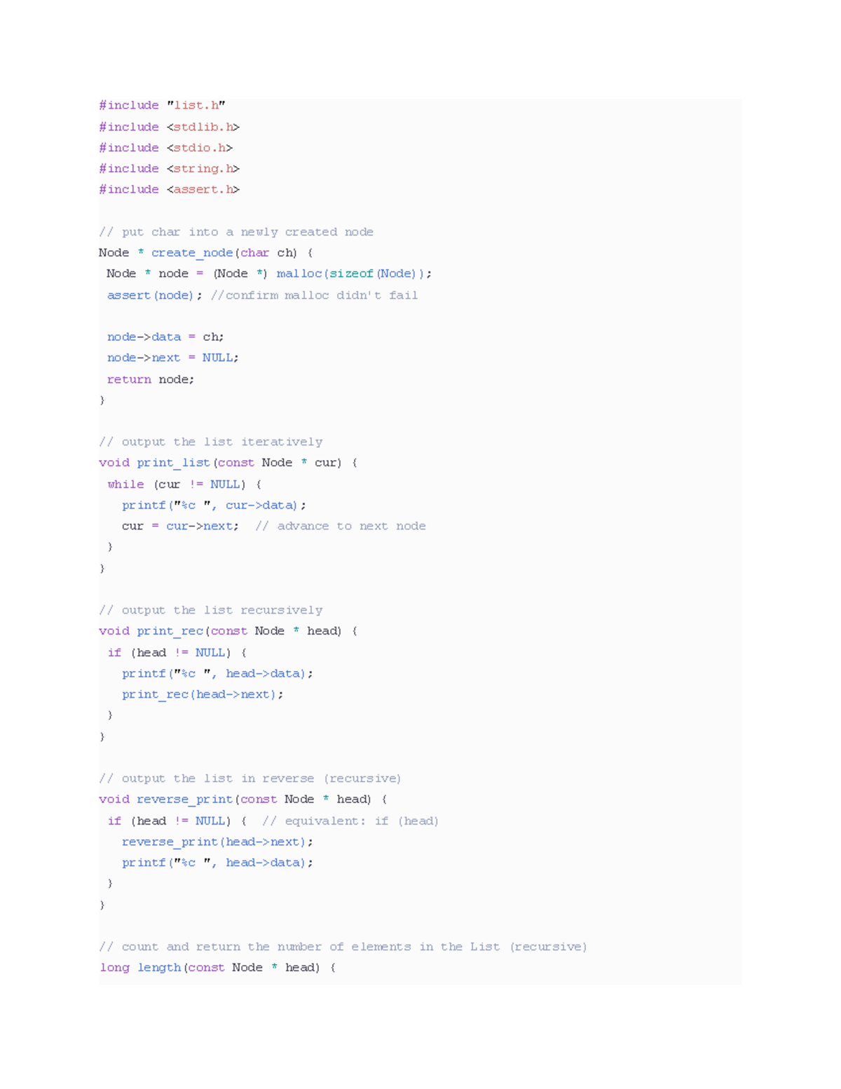 List.c - SImari - #include "list" #include #include #include #include // put char into a - Studocu