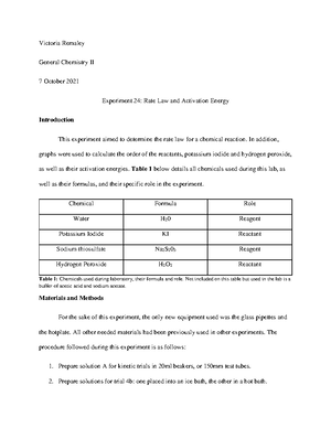 CHEM 1310 - NSU - General Chemistry II/Lab - Studocu
