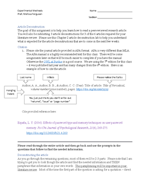 Memory assignment - Action/ step-based memory examples Ø Implicit or Explicit: Implicit Ø ...