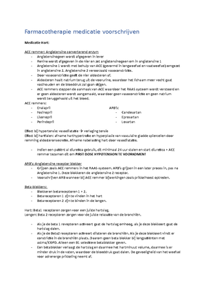 Algemene info recept schrijven - Algemene info mapje Criteria ...