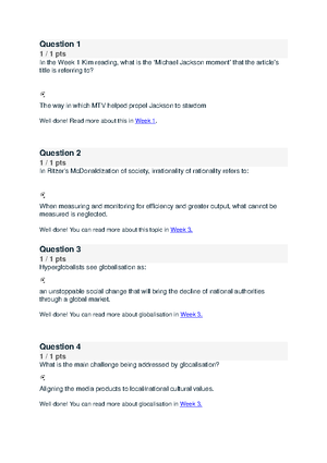 Working with Time, Space and Experience MDIA-1000 Wk1 LEC Notes - MDIA ...