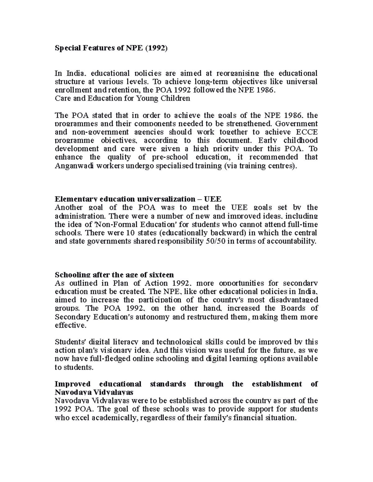 Special Features of NPE (1992) - Special Features of NPE (1992) In ...