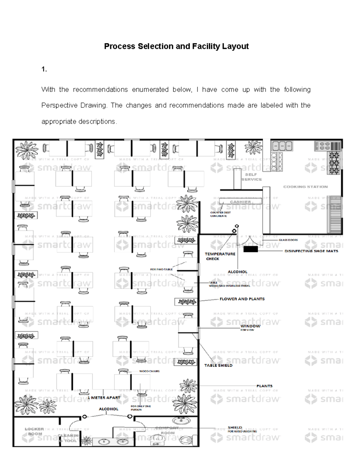 Process Selection and Facility Layout - With the recommendations ...