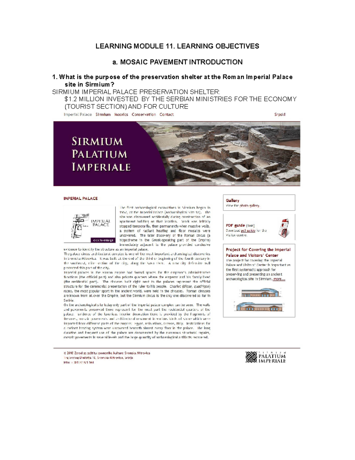 Learning module 11 my outlines - LEARNING MODULE 11. LEARNING ...