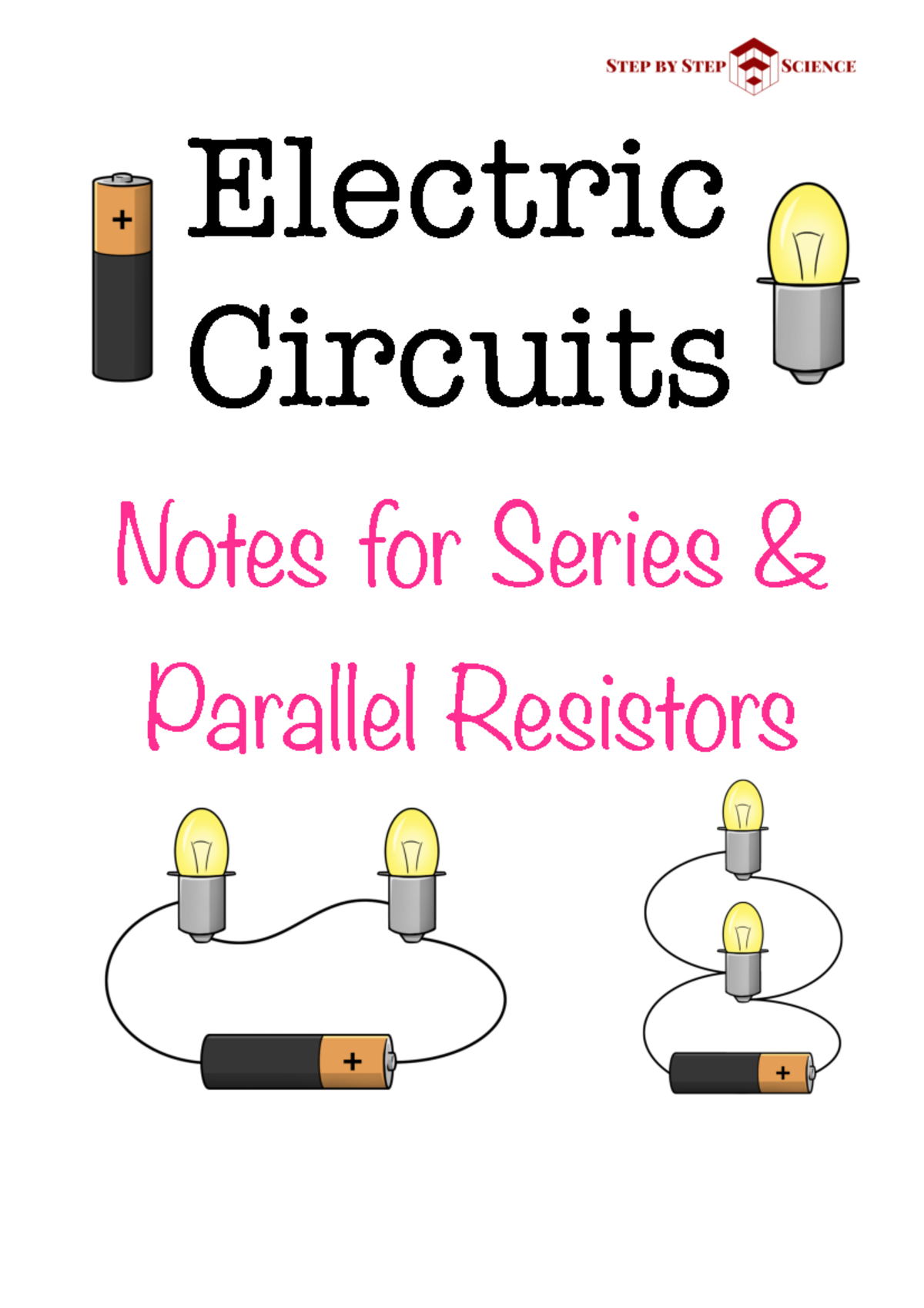 Free Sample Pageof Notesfor Series Parallel Resistors-1 - ) Electric ...