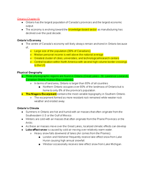 Lecture 3 - Slides - Natural Vegetation Zones in Canada Much of the ...