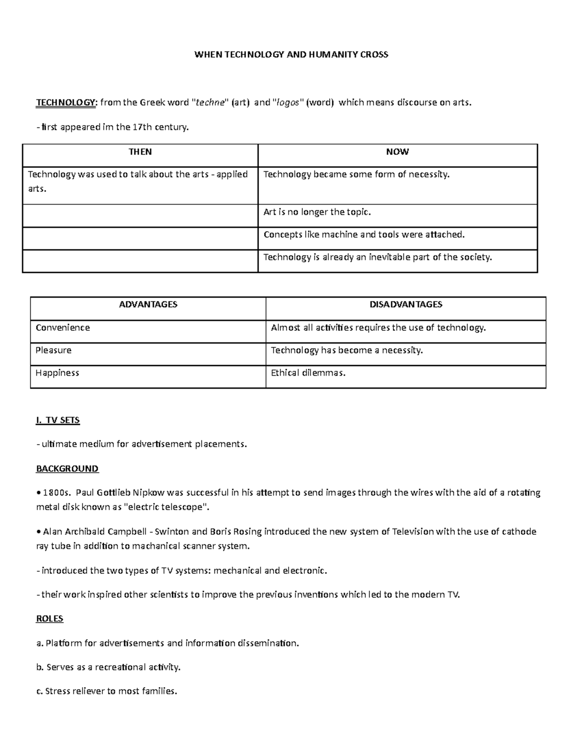 Pdfcoffee - when technology and humanity cross - WHEN TECHNOLOGY AND ...