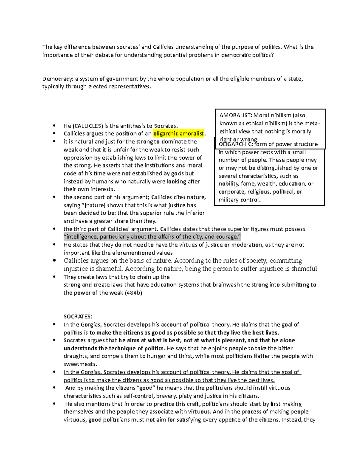 Socrates - kkkkkkkkkkkkkkk - The key difference between socrates’ and ...