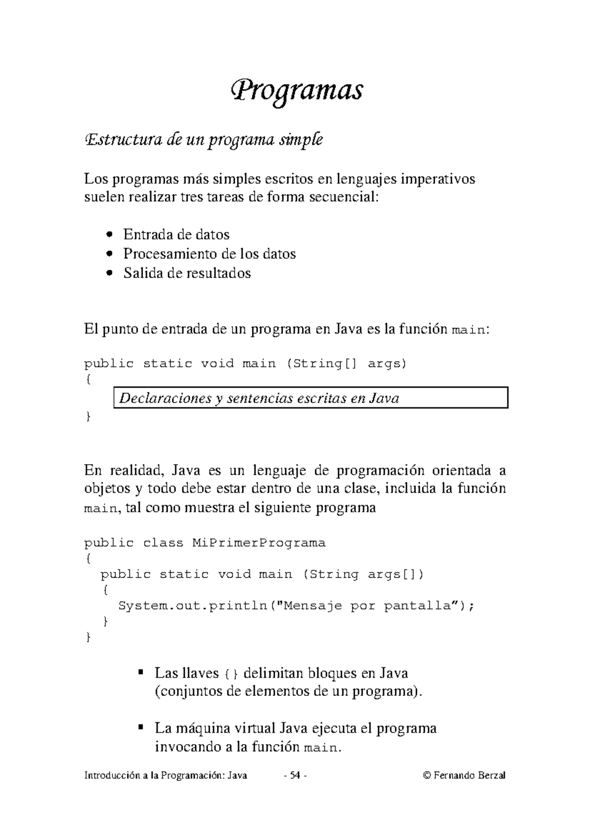 220415063 U3 Programas Java - Programas Estructura de un programa ...