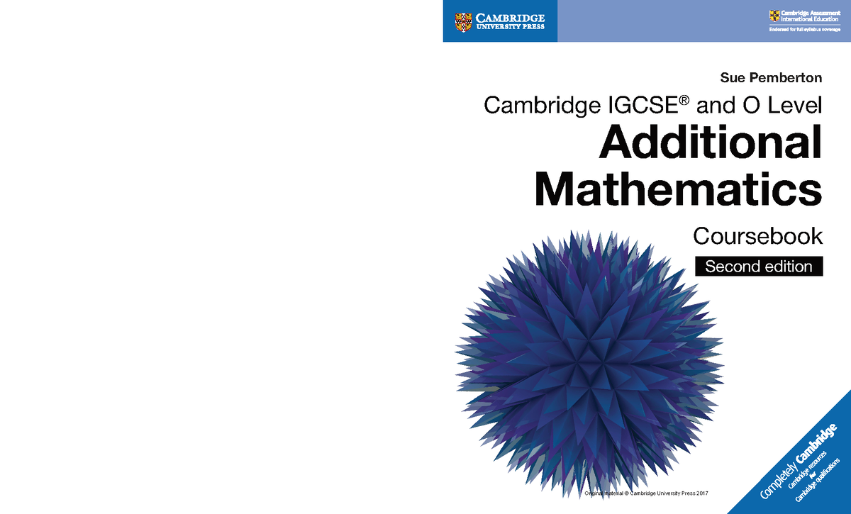 Add math textbook - Sue Pemberton Cambridge IGCSE ® and O Level ...