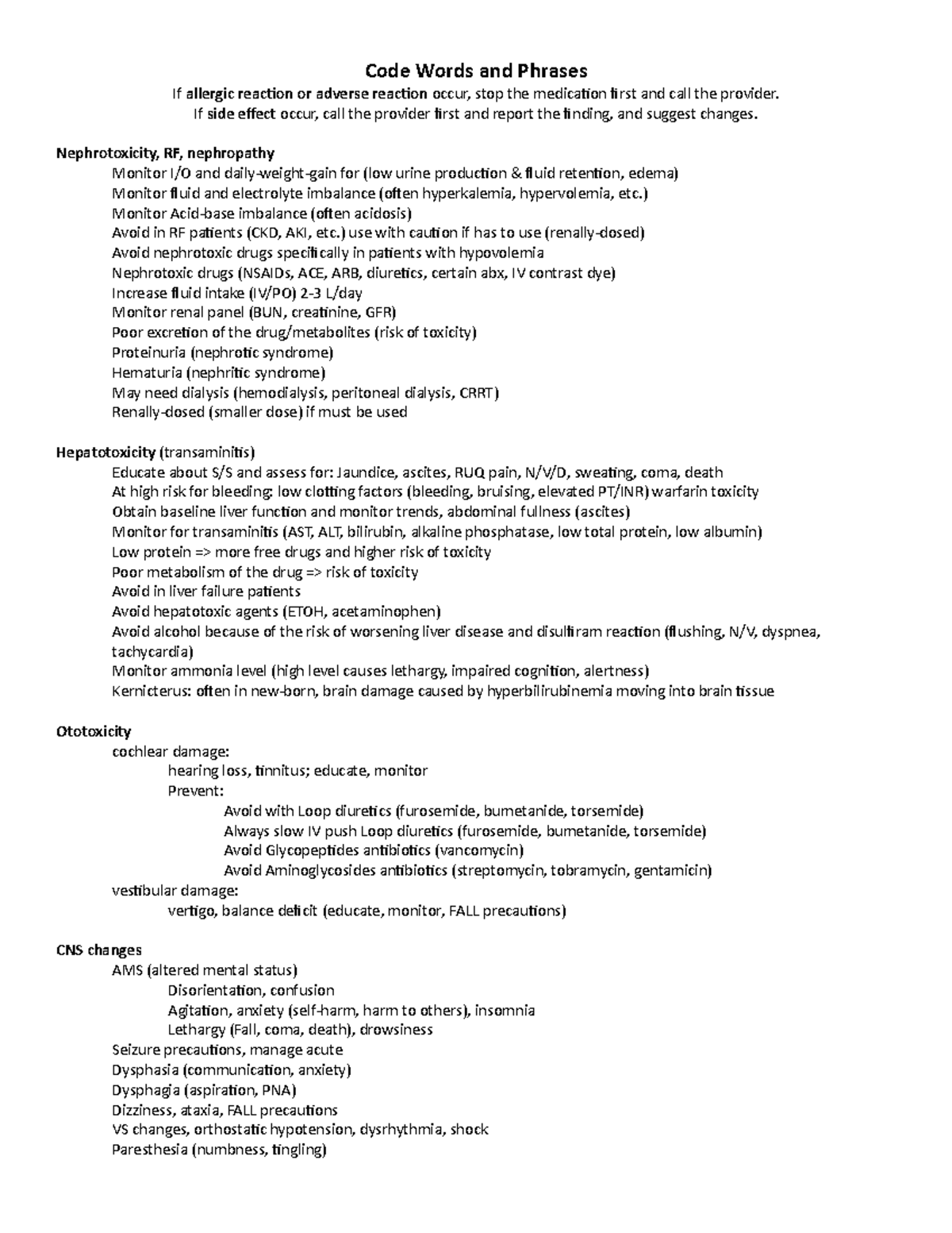 Code Phrases 15 Code Phrases Code Words And Phrases If Allergic