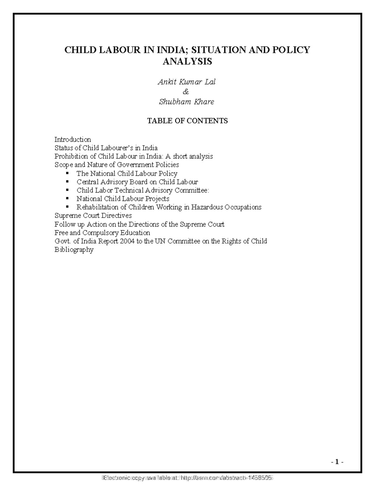 SSRN-id1458505 - research articles - Electronic copy available at: ssrn ...