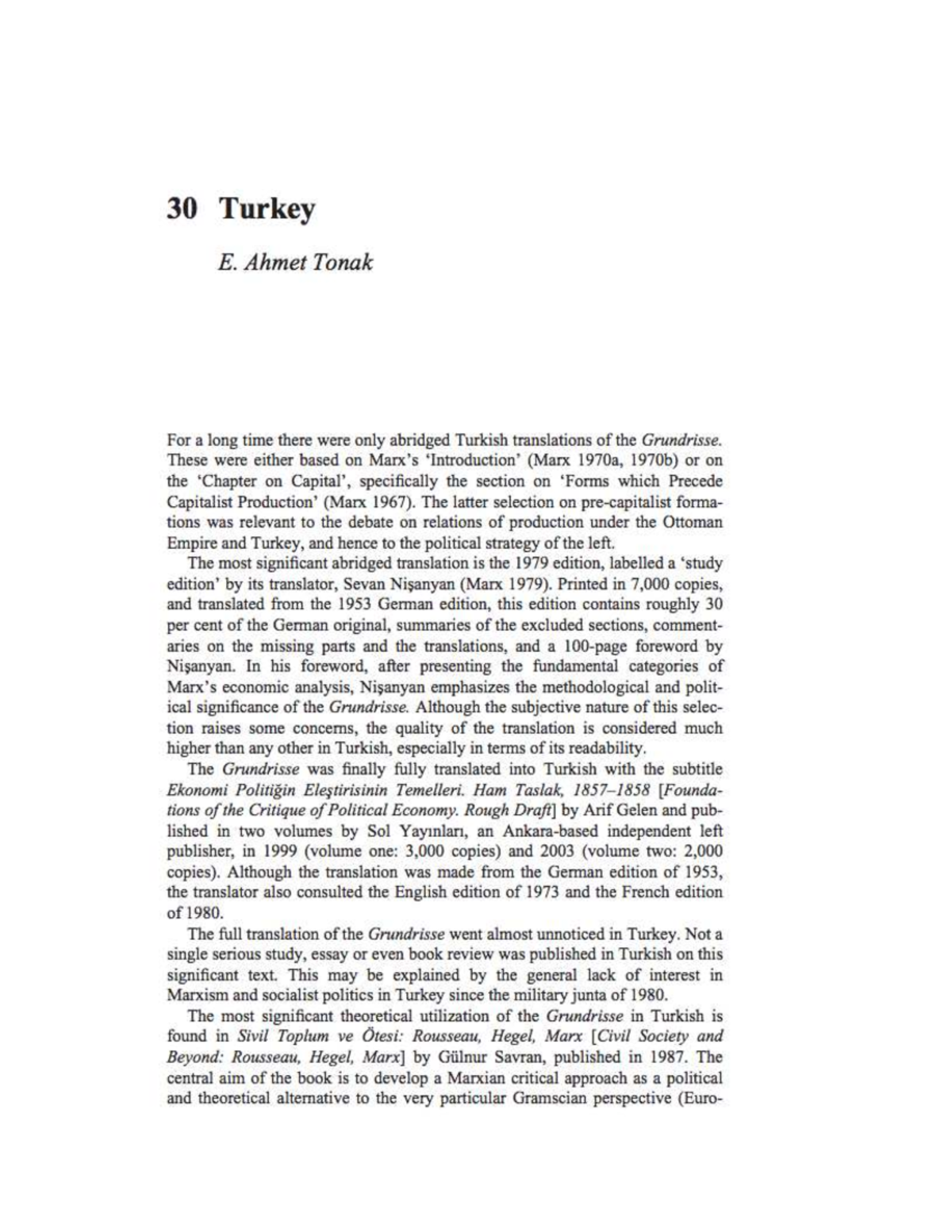 Turkey - AS per outline - Studocu