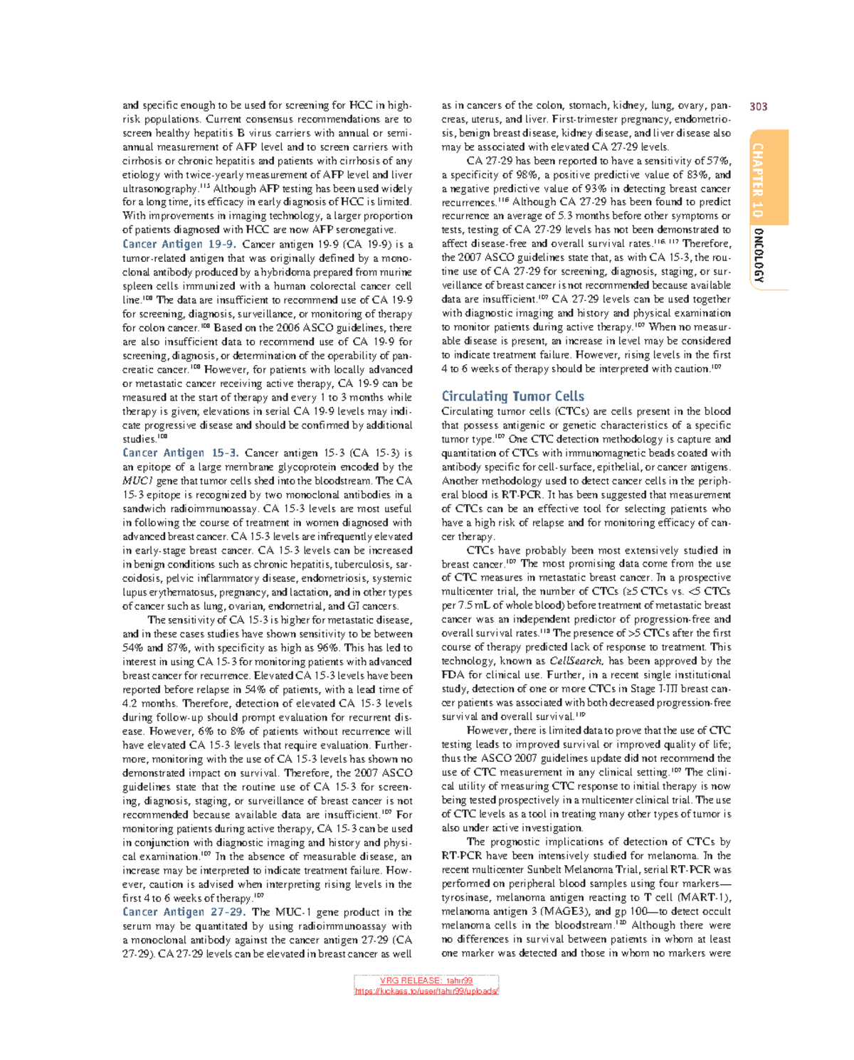 Schwartz's Principles of Surgery-16 - 303 ONCOLOGY CHAPTER 10 and specific enough to be used for ...