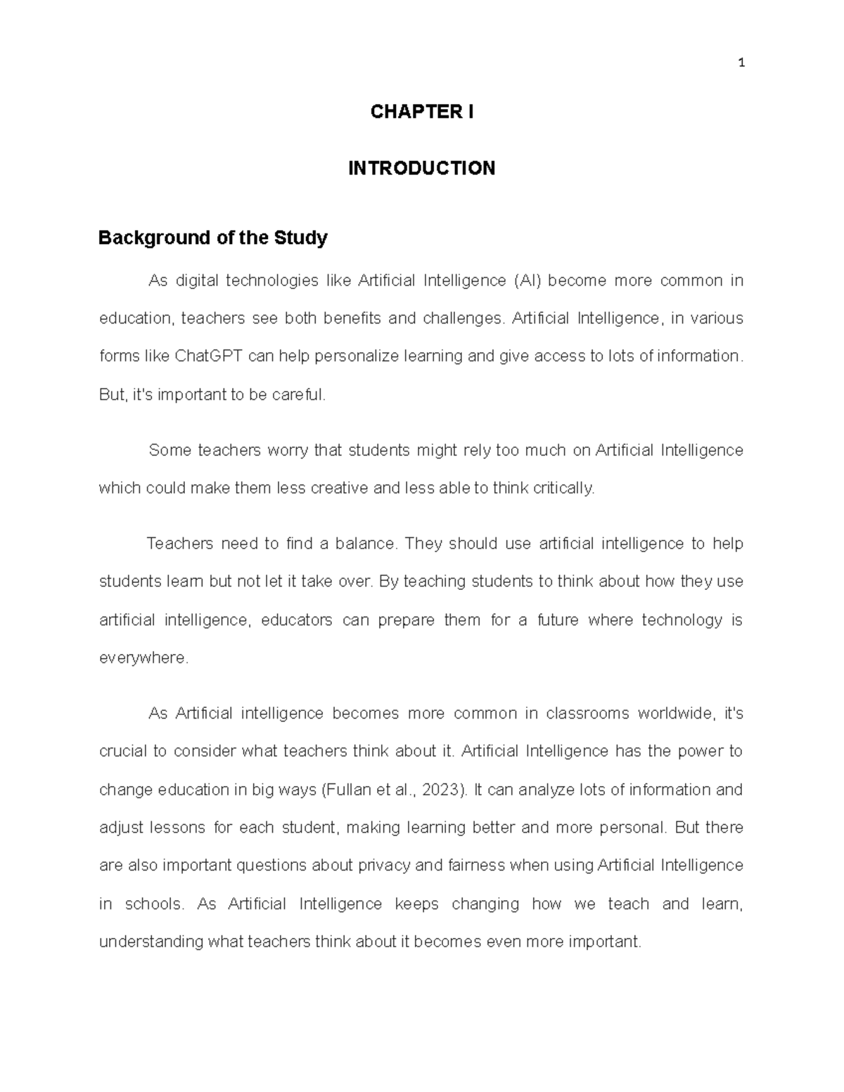 Chapter I to V ( Reliente) - CHAPTER I INTRODUCTION Background of the ...