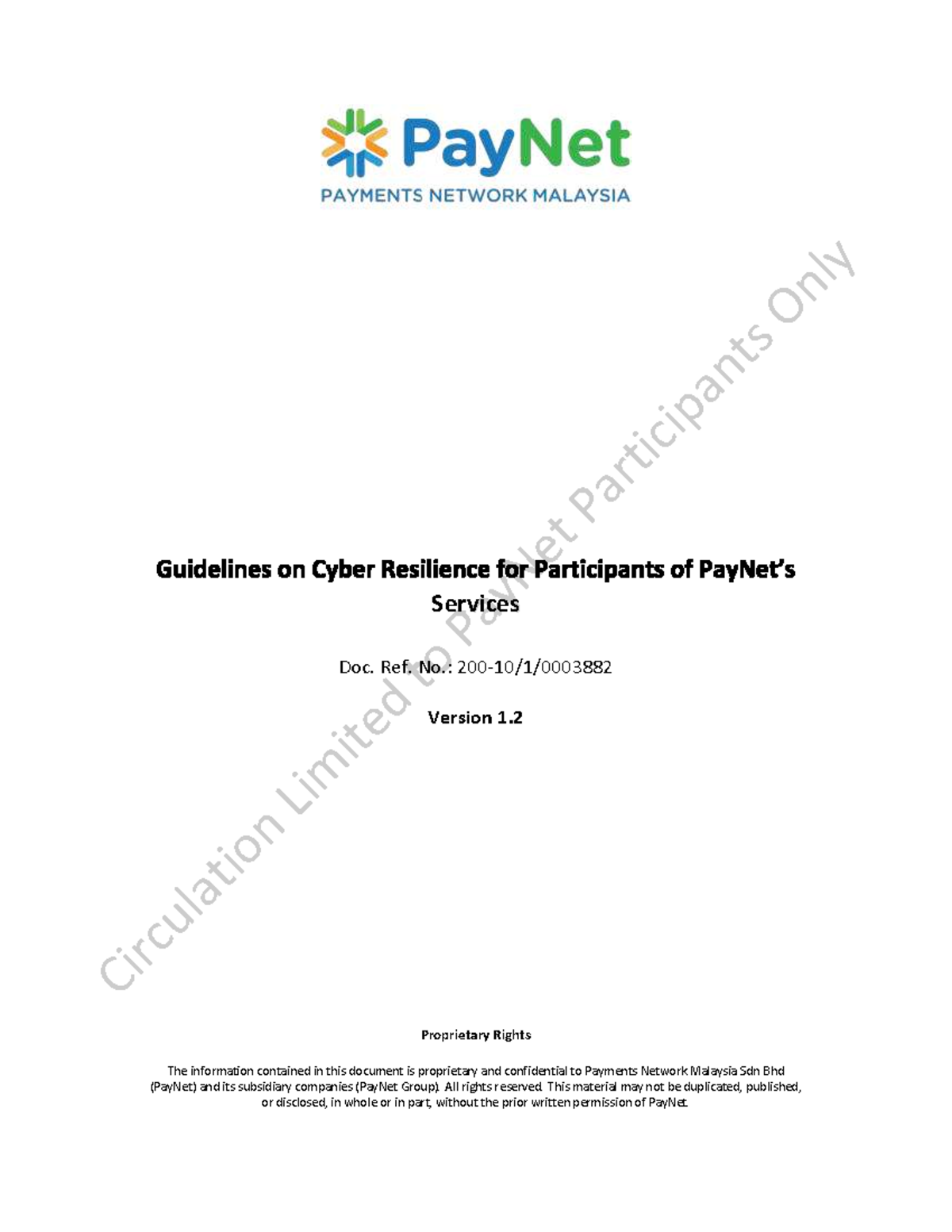 Paynet 222 - Services Doc. Ref. No.: 200-10/1/ Version 1. Proprietary ...