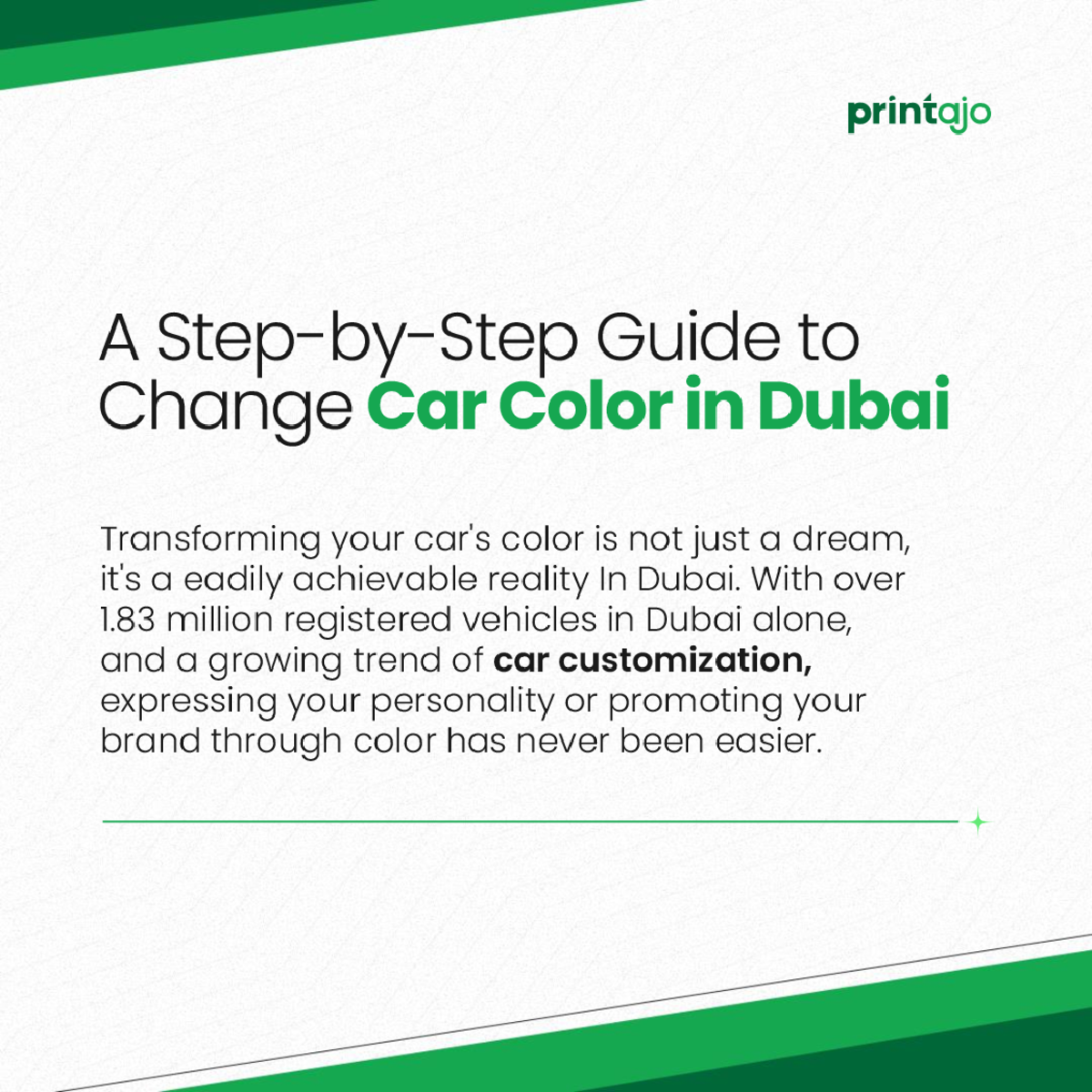 A Step by Step Guide to Change Car Color - printajo A Guide to Change ...