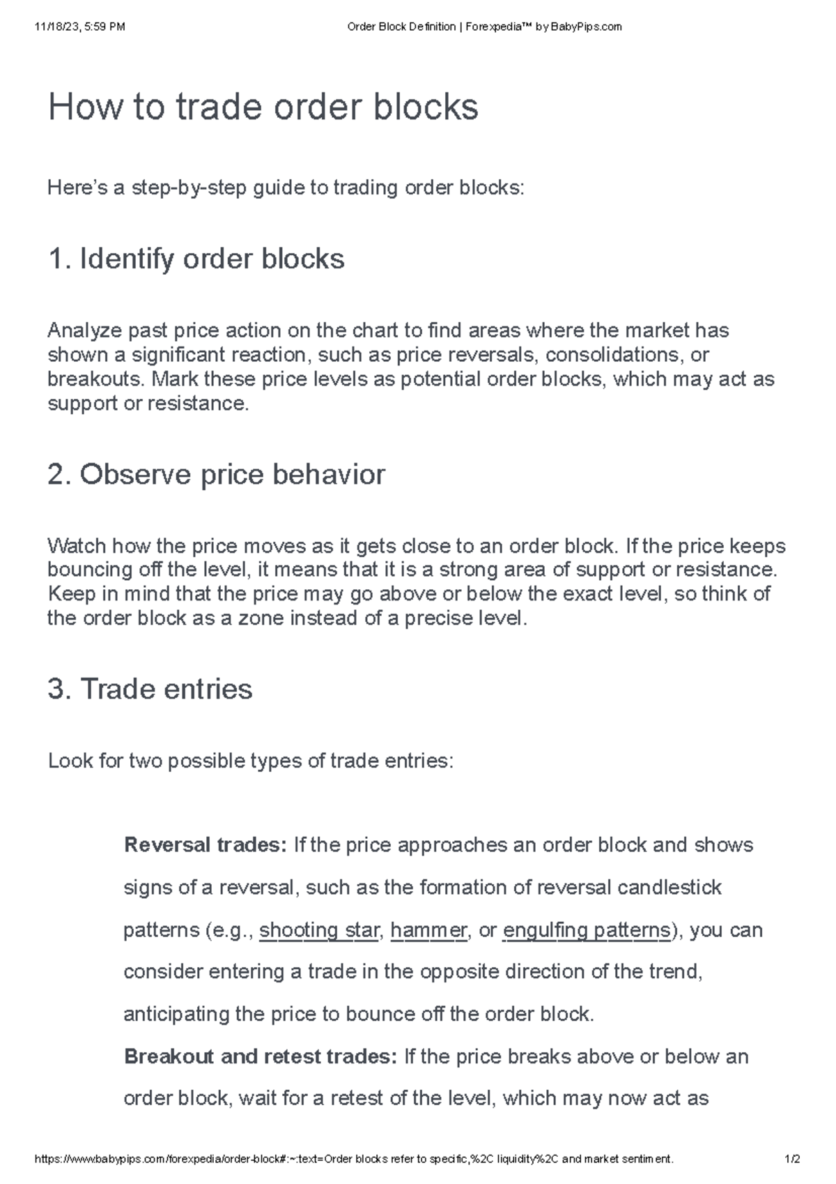 How to trade order blocks - 11/18/23, 5:59 PM Order Block Definition ...
