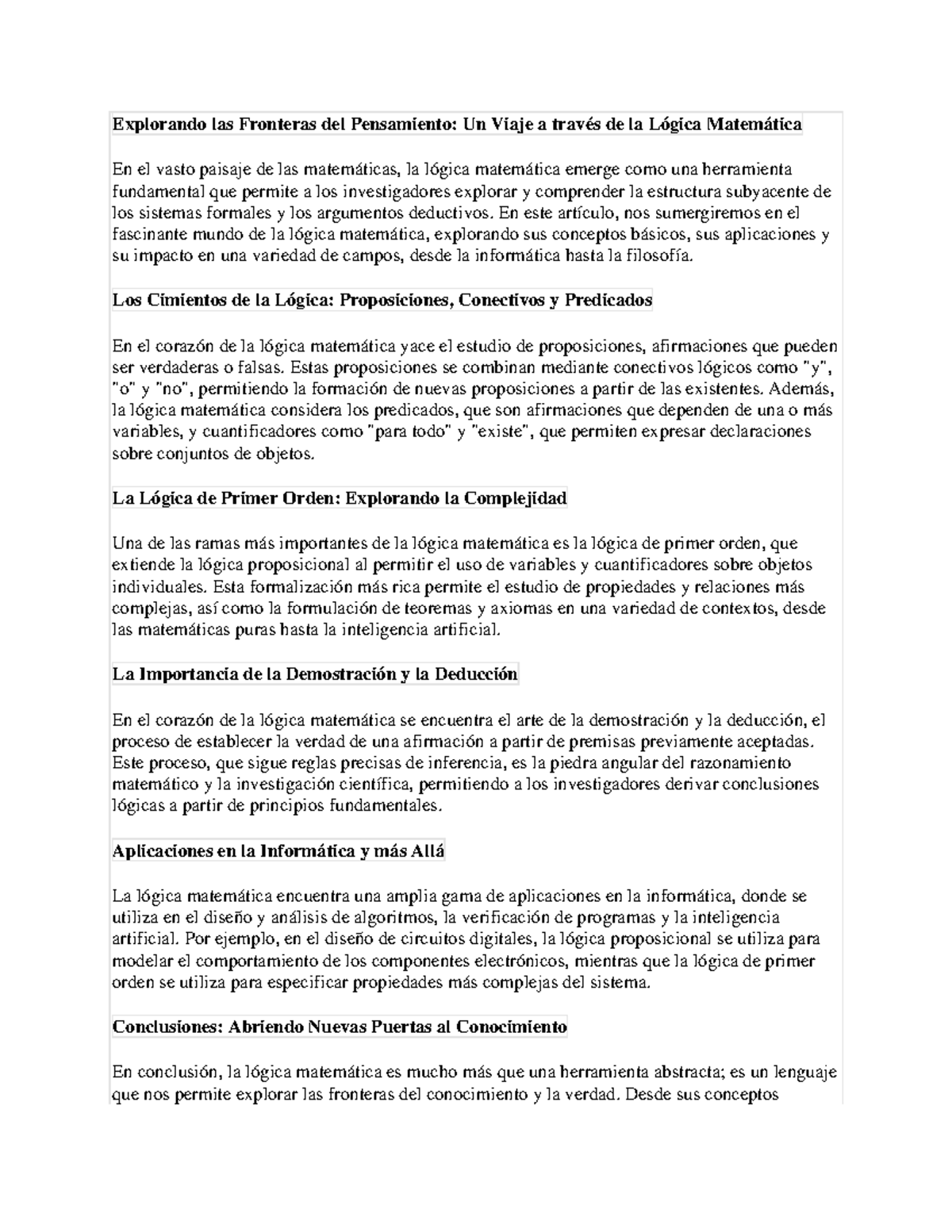 Explorando las Fronteras del Pensamiento - En este artículo, nos sumergiremos en el fascinante ...