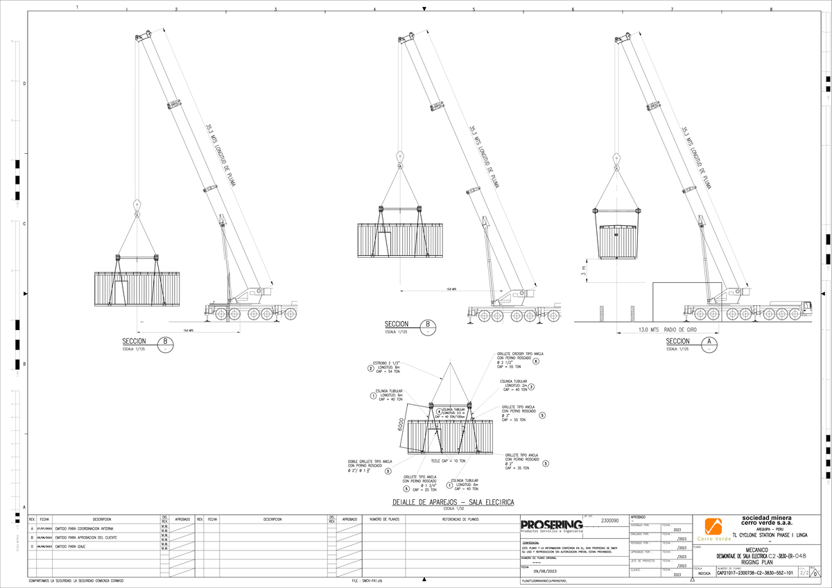 Planos plan de izaje 2 -Model - Dibujo y diseño para la ingeniería - 17 ...