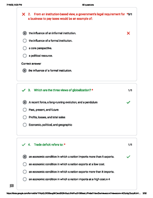 Peng, Chapter 1 Study Guide - STUDY GUIDE Chapter 1 GLOBALIZING ...