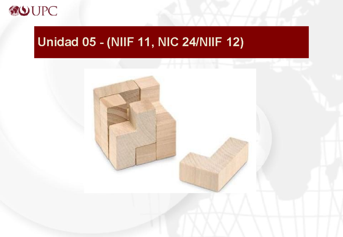 Semana 14 NIC 24 - apuntes - Unidad 05 - (NIIF 11, NIC 24/NIIF 12 ...