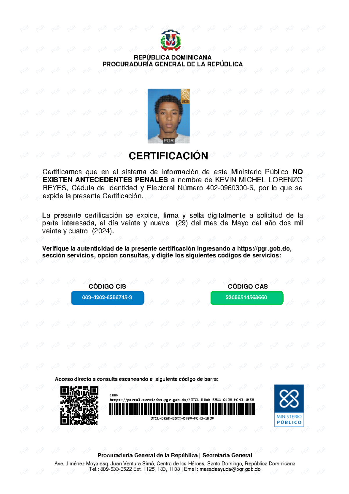 CNAP-40209603006 - Lkkkkkkk - Ave. Jiménez Moya esq. Juan Ventura Simó ...