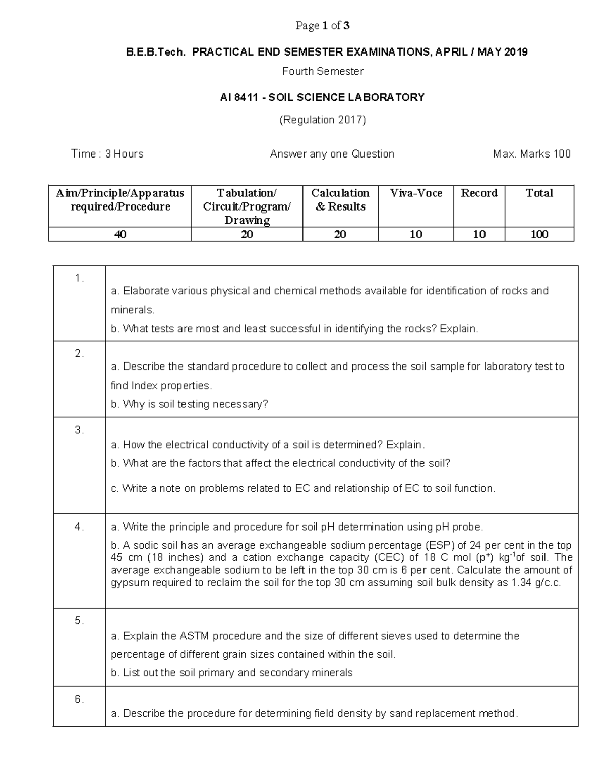 AI8411-2 - anna university - Page 1 of 3 B.E.B. PRACTICAL END SEMESTER ...