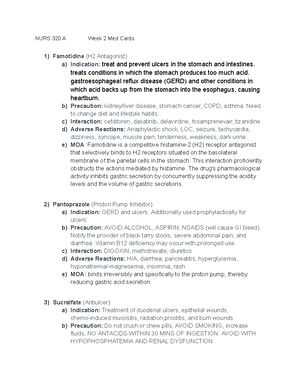 Wk 2 Med cards - Epinephrine Primary indication: Management of severe ...