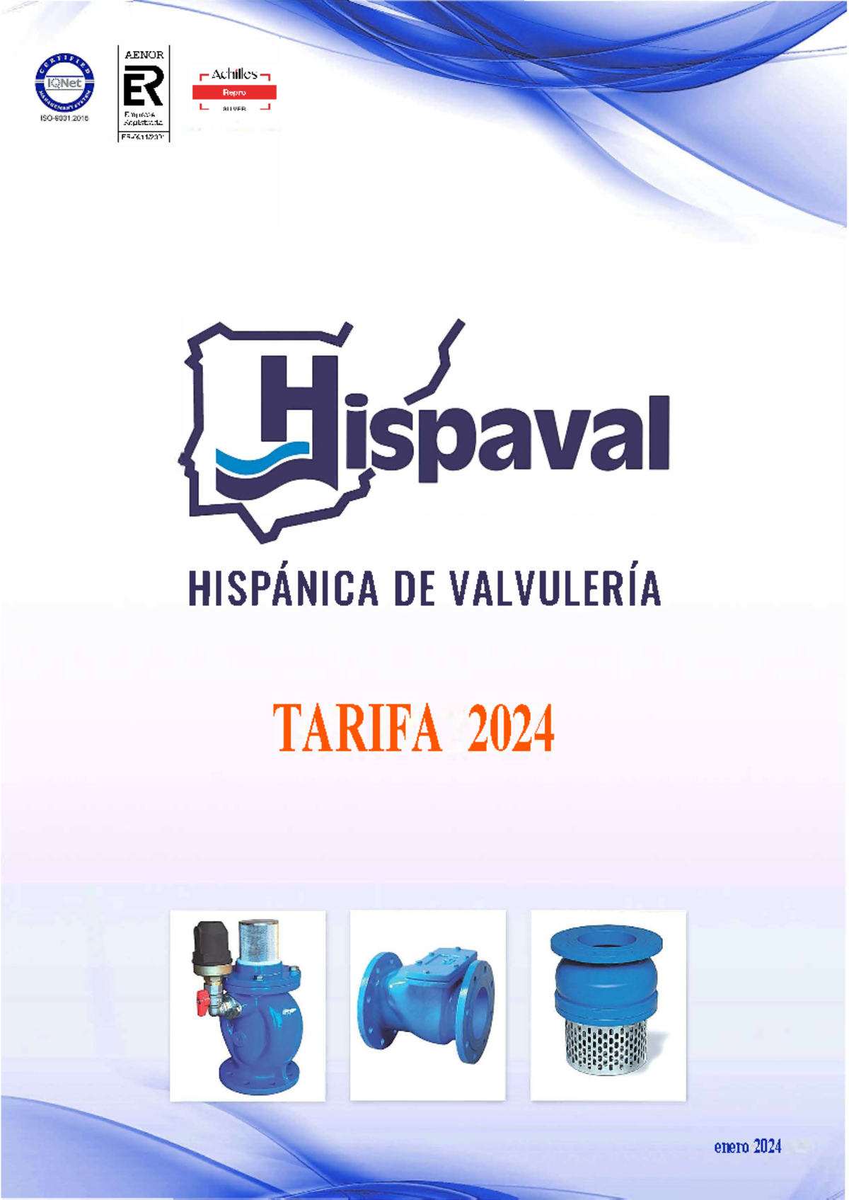 Tarifahispaval - WEWEWEWE - , , HISPANICA DE VALVULERIA TARIFA 2024 ...
