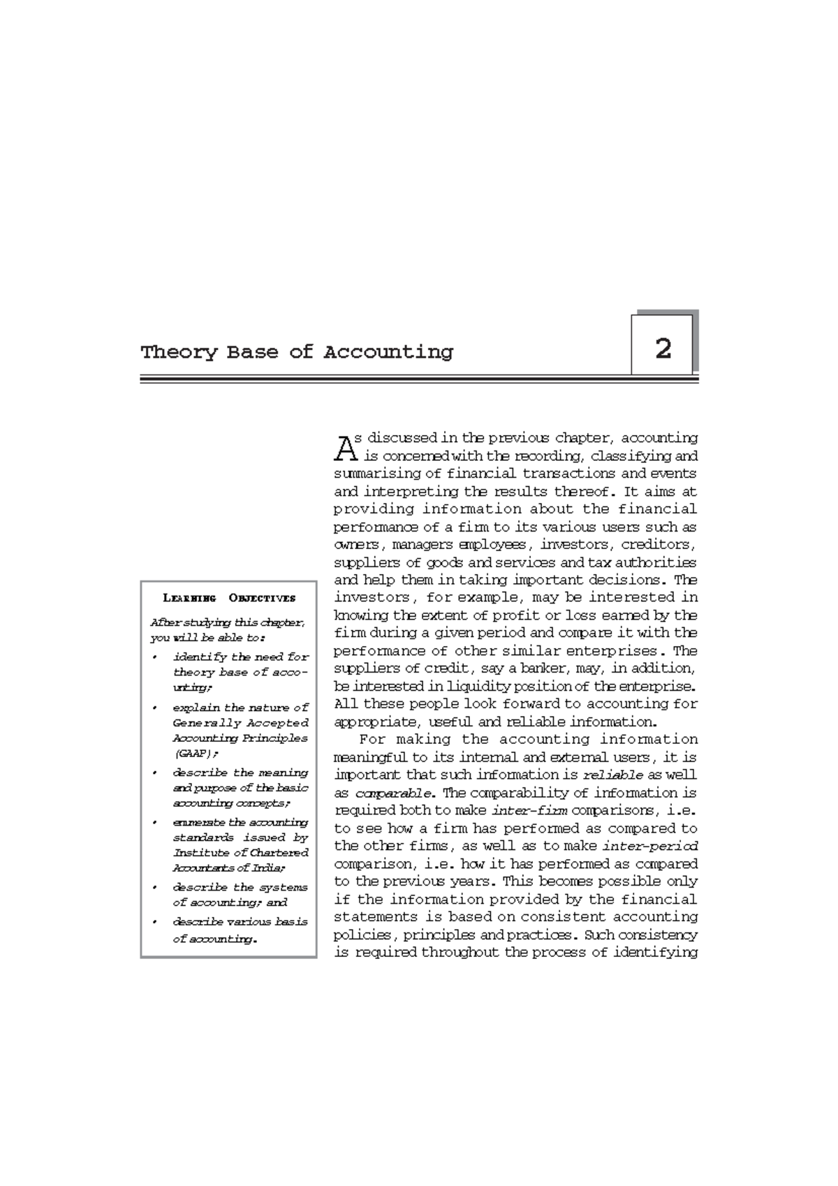 Chap-2-Final - Plus one commerce accounts notes - LEARNING O BJECTIVES ...
