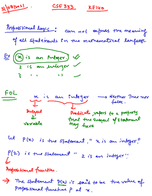 Proposition 7 Proof Strategy - Mathematics - LPU - Studocu
