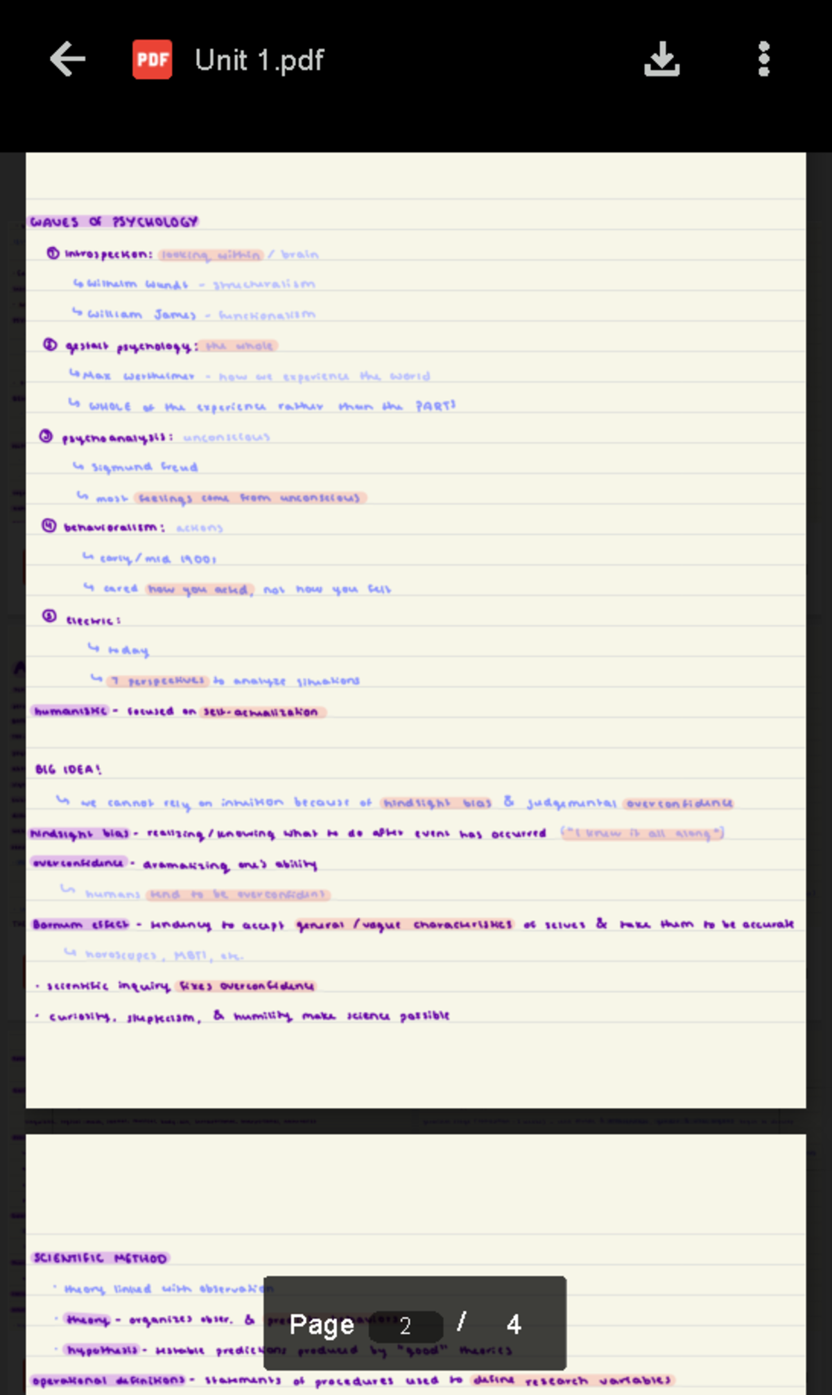 AP Psych Notes - Google Drive - AP Psych Notes Files Unit 1 Unit 2 Unit ...