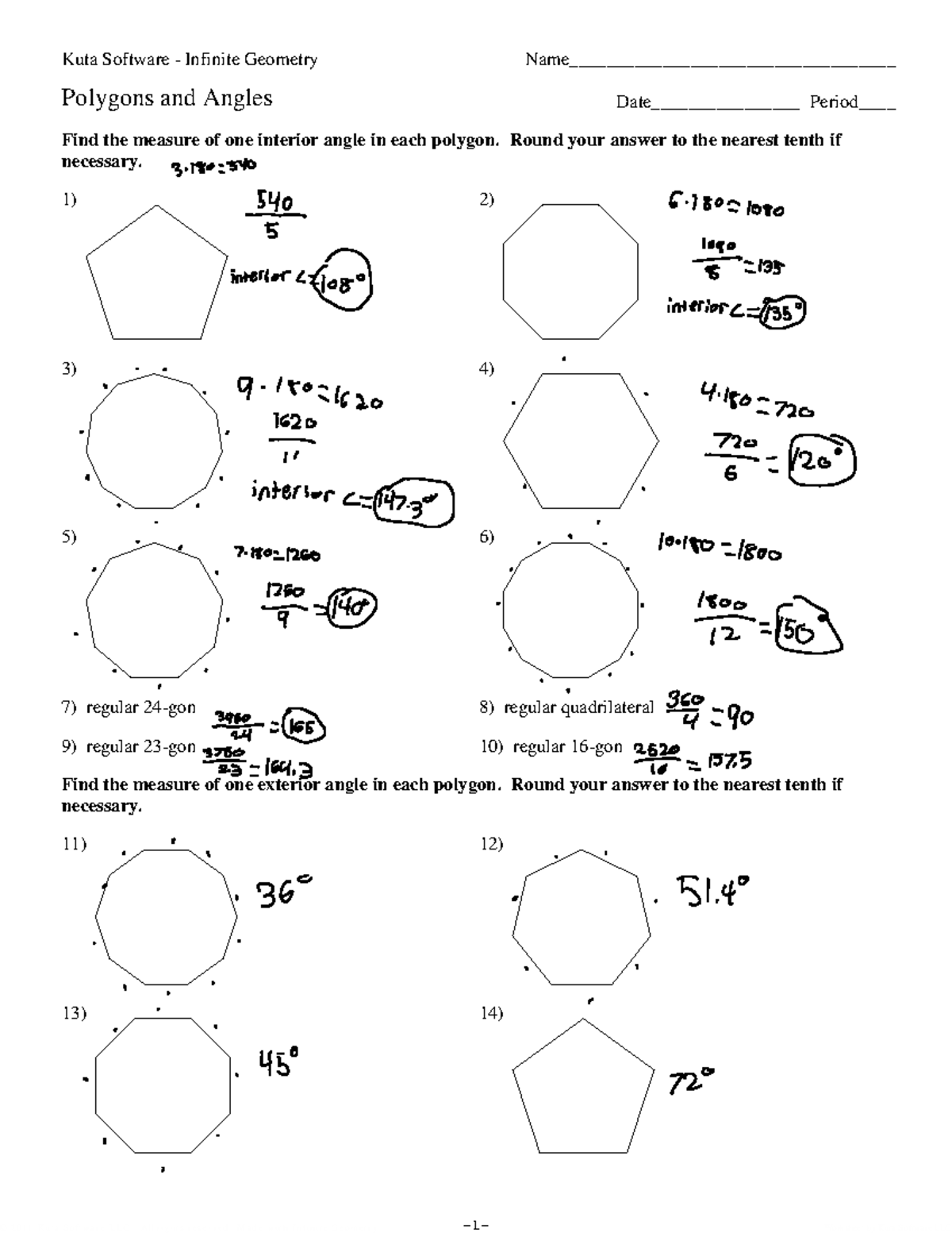 Polygons+and+Angles - notes - © j Z 2 x 0 i 1 D 1 V B Kxu gt N av uS t ...