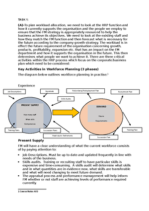 FM4.05 - Task Two - Section 2: It is stated in the Health and Safety at ...