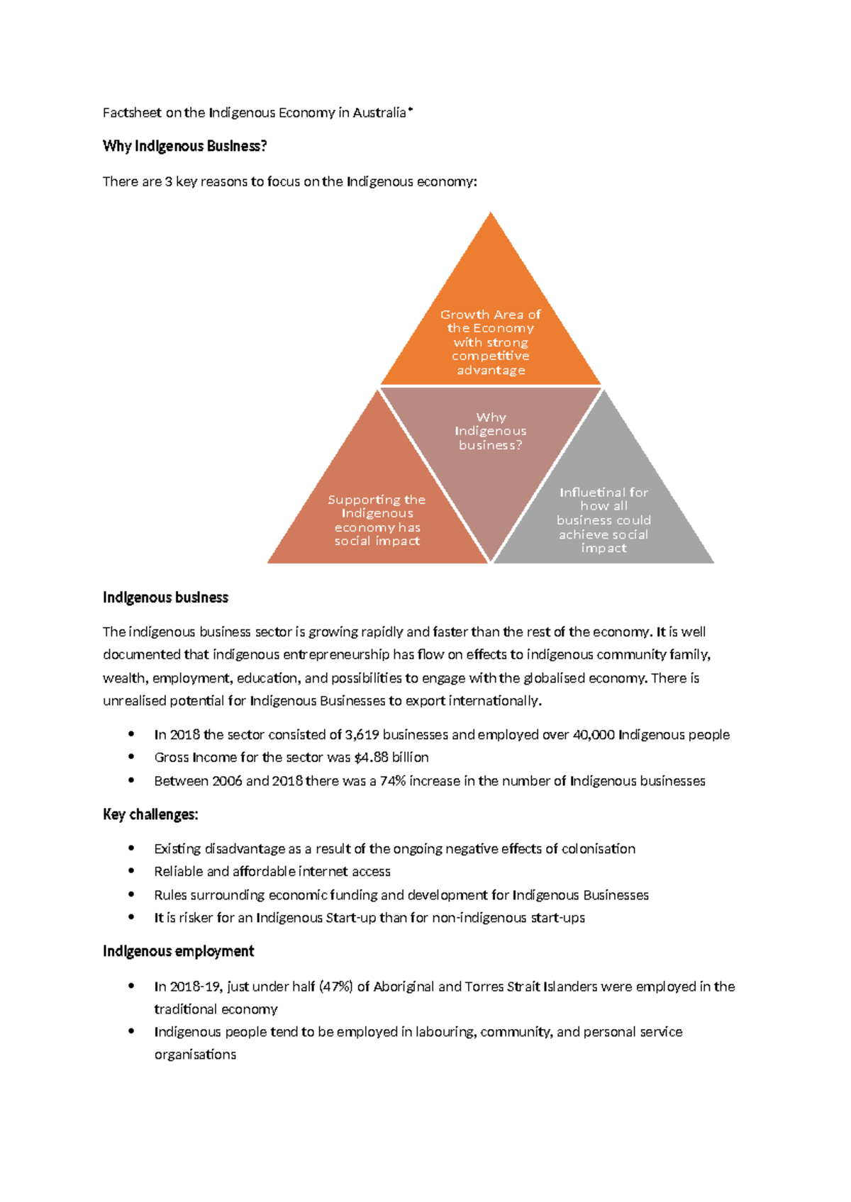 Factsheet on the Indigenous Economy in Australia-1-1 - Factsheet on the ...